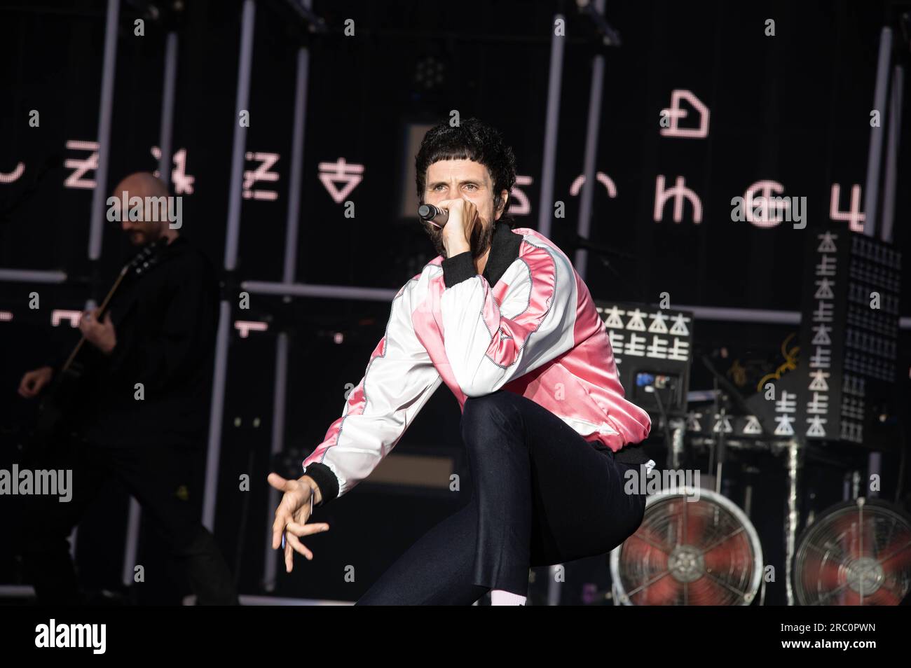Sergio Pizzorno of Kasabian at TRNSMT 2023 Glasgow Green Glasgow Stock ...