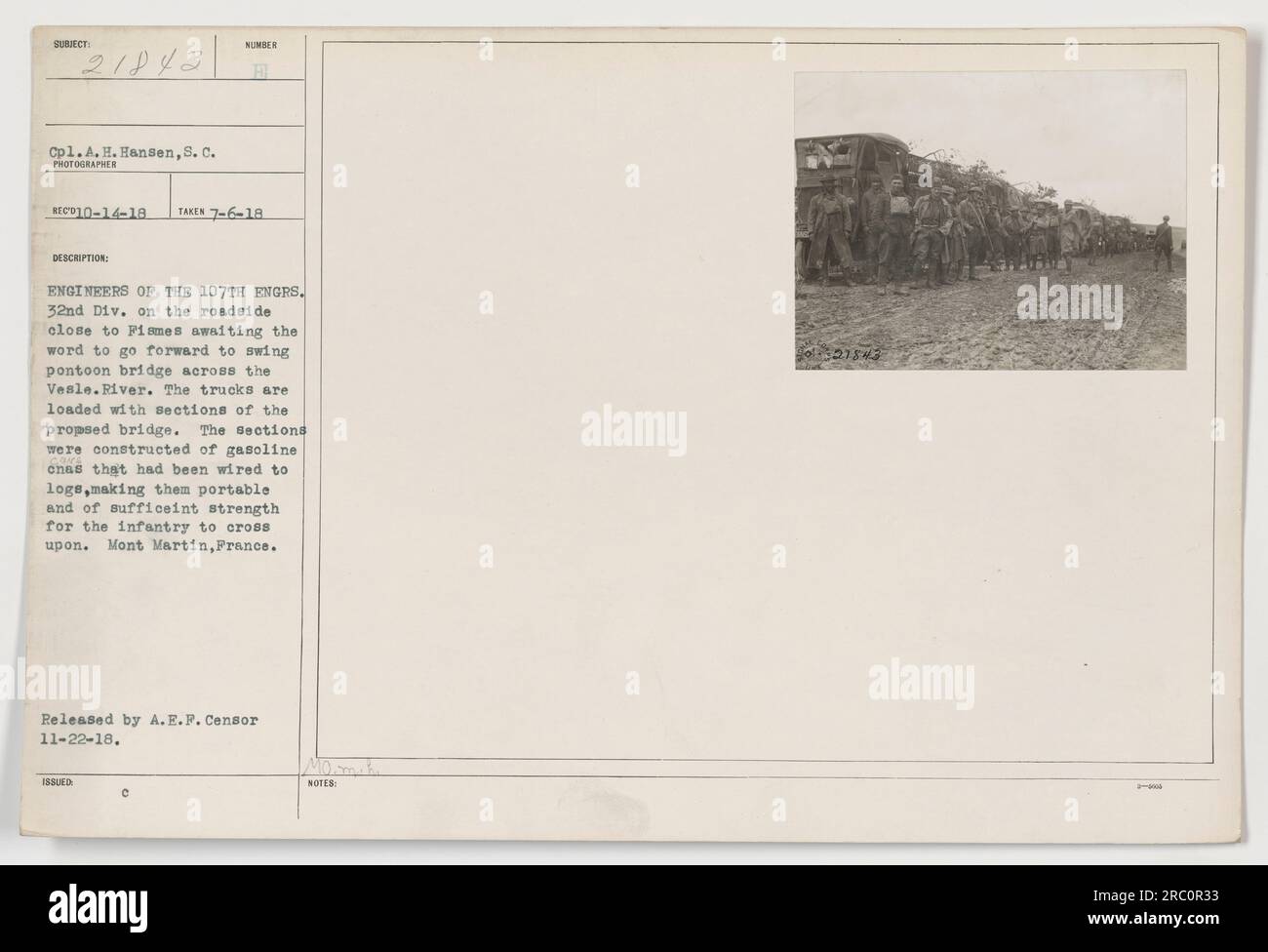 107th engineering regiment hi-res stock photography and images - Alamy