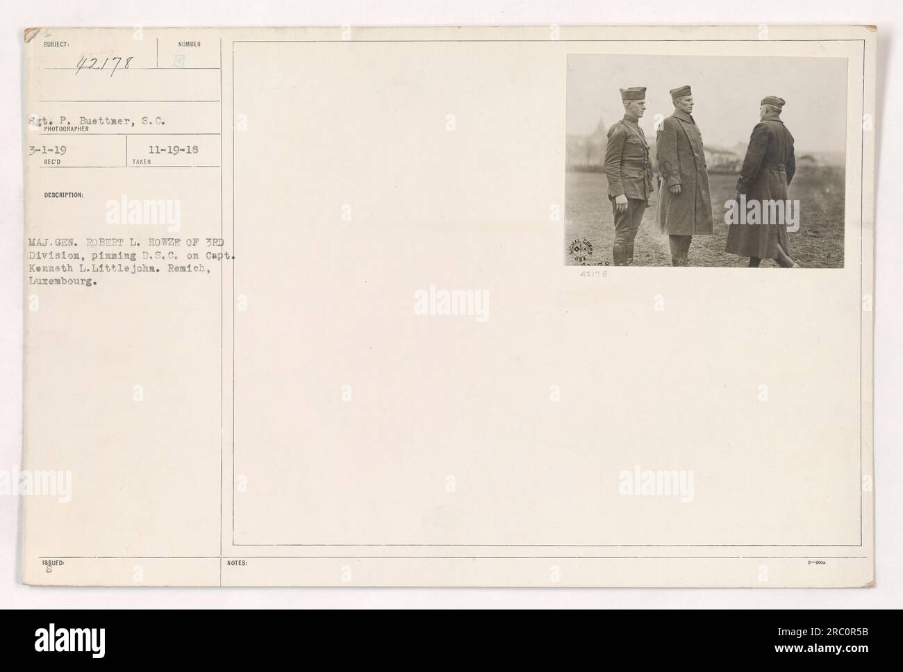 Robert l howze hi-res stock photography and images - Alamy