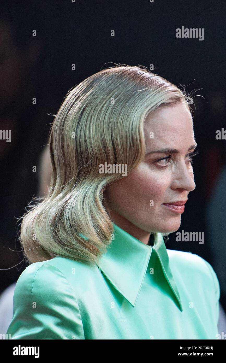 Paris, France. 11th July, 2023. Emily Blunt attending the Oppenheimer ...