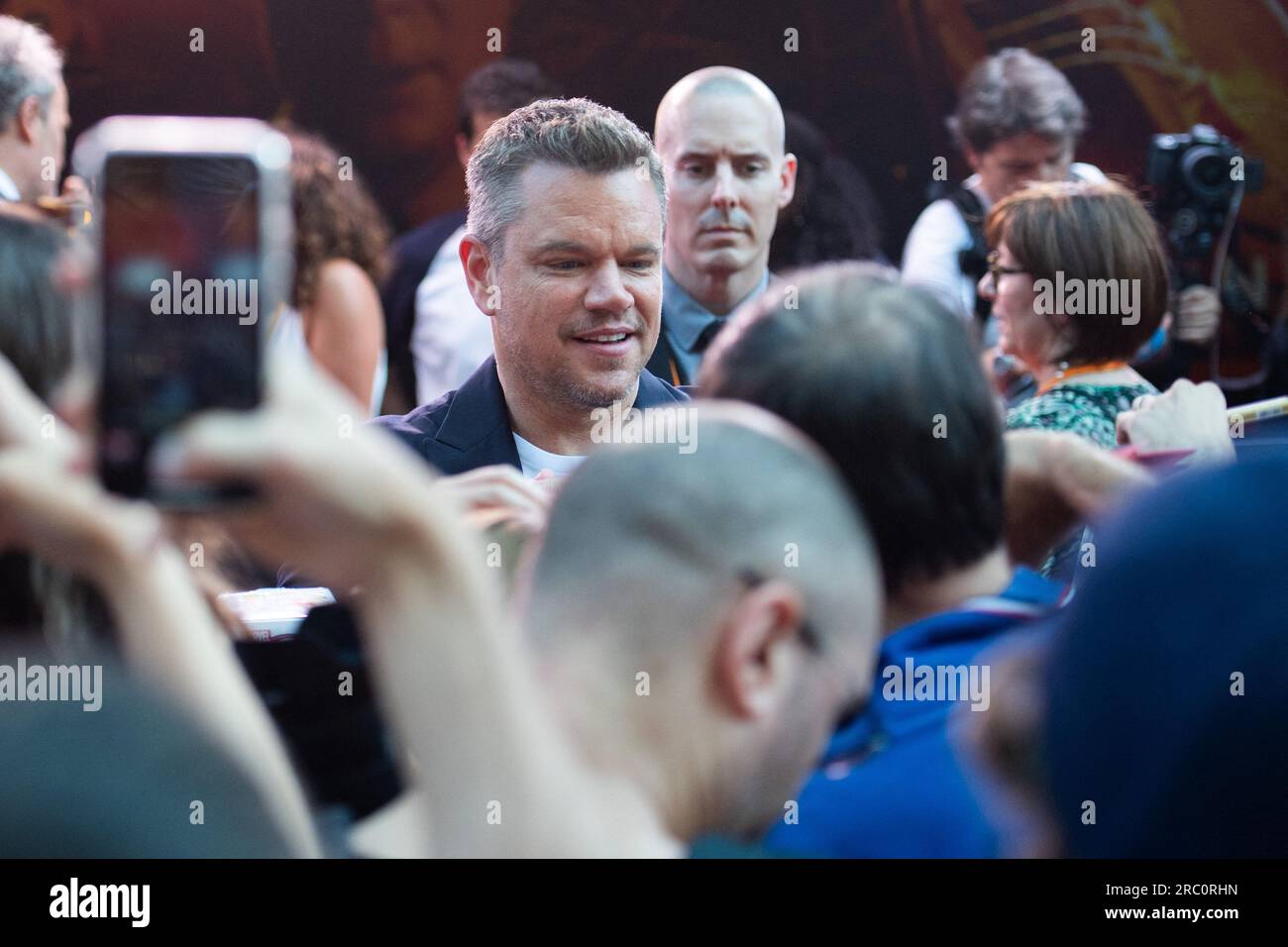Paris, France. 11th July, 2023. Matt Damon attending the Oppenheimer ...