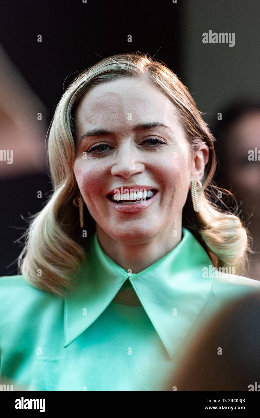 Paris, France. 11th July, 2023. Emily Blunt attending the Oppenheimer ...