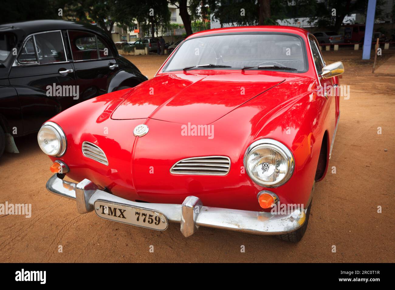 Volkswagen (retro vintage car) on Heritage Car Rally 2011 of Madras ...