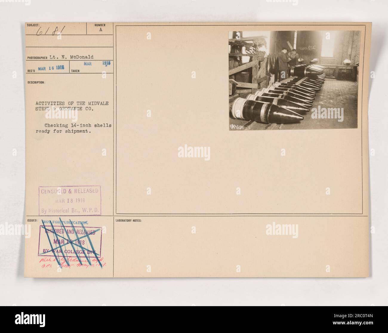 World war one manufacturing process hi-res stock photography and images ...