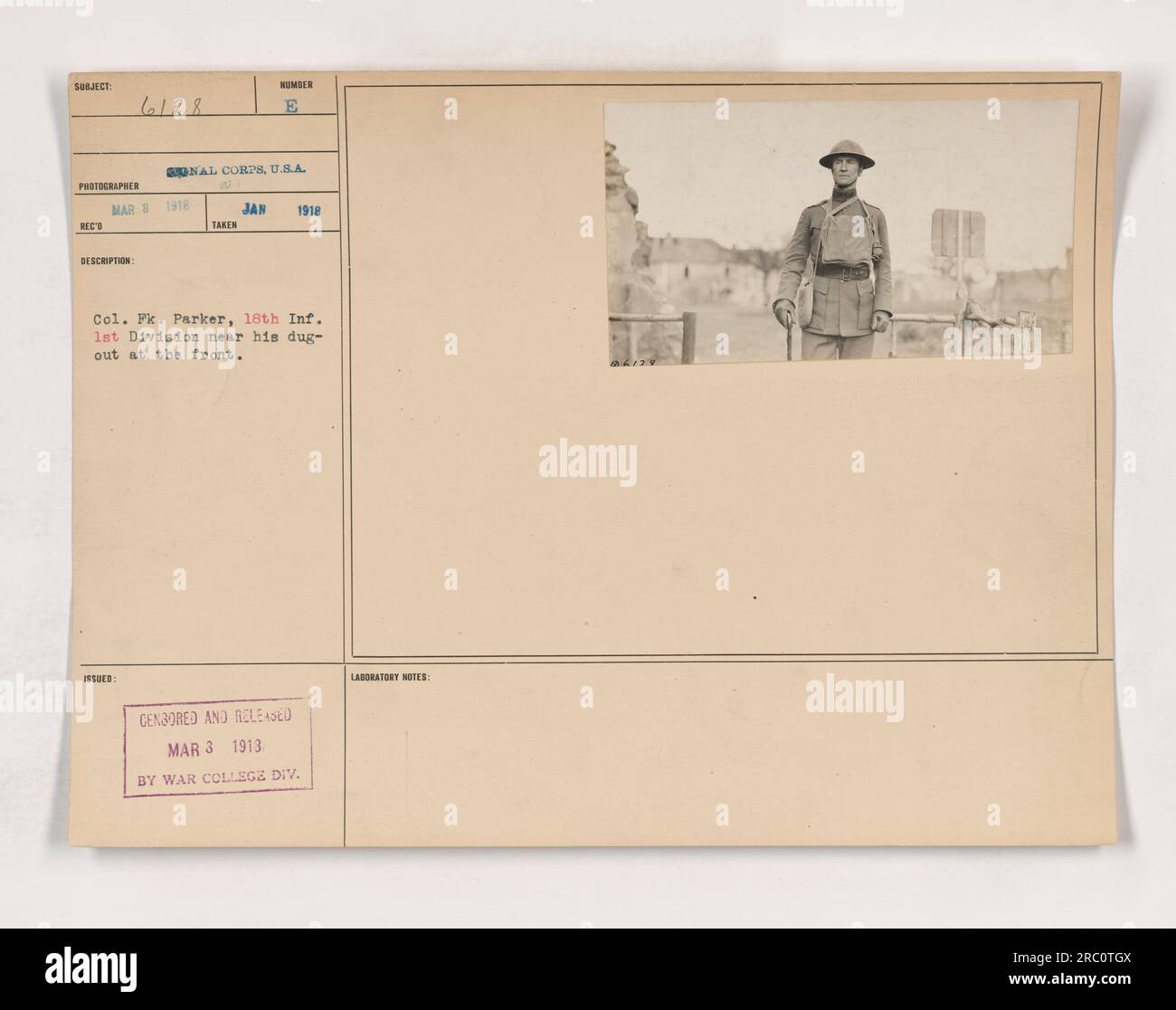 Col frank parker hi-res stock photography and images - Alamy