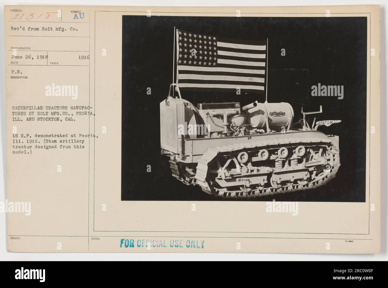 Soldiers from the United States military are shown operating 1916 ...