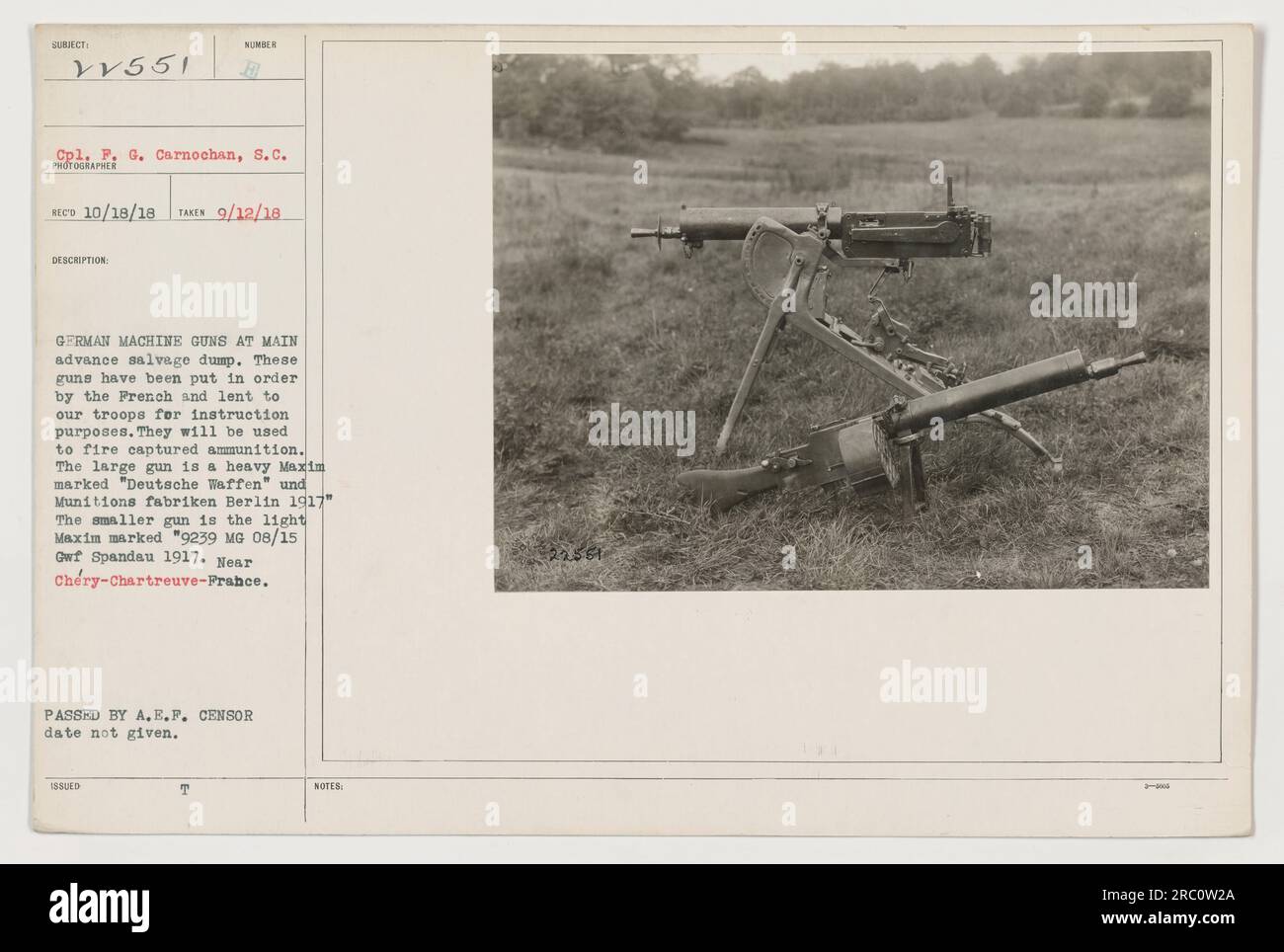 Spandau machine guns hi-res stock photography and images - Alamy