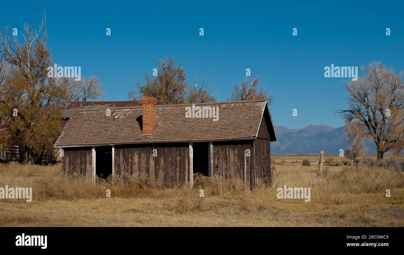 Old Western Ranch Stock Photo - Alamy