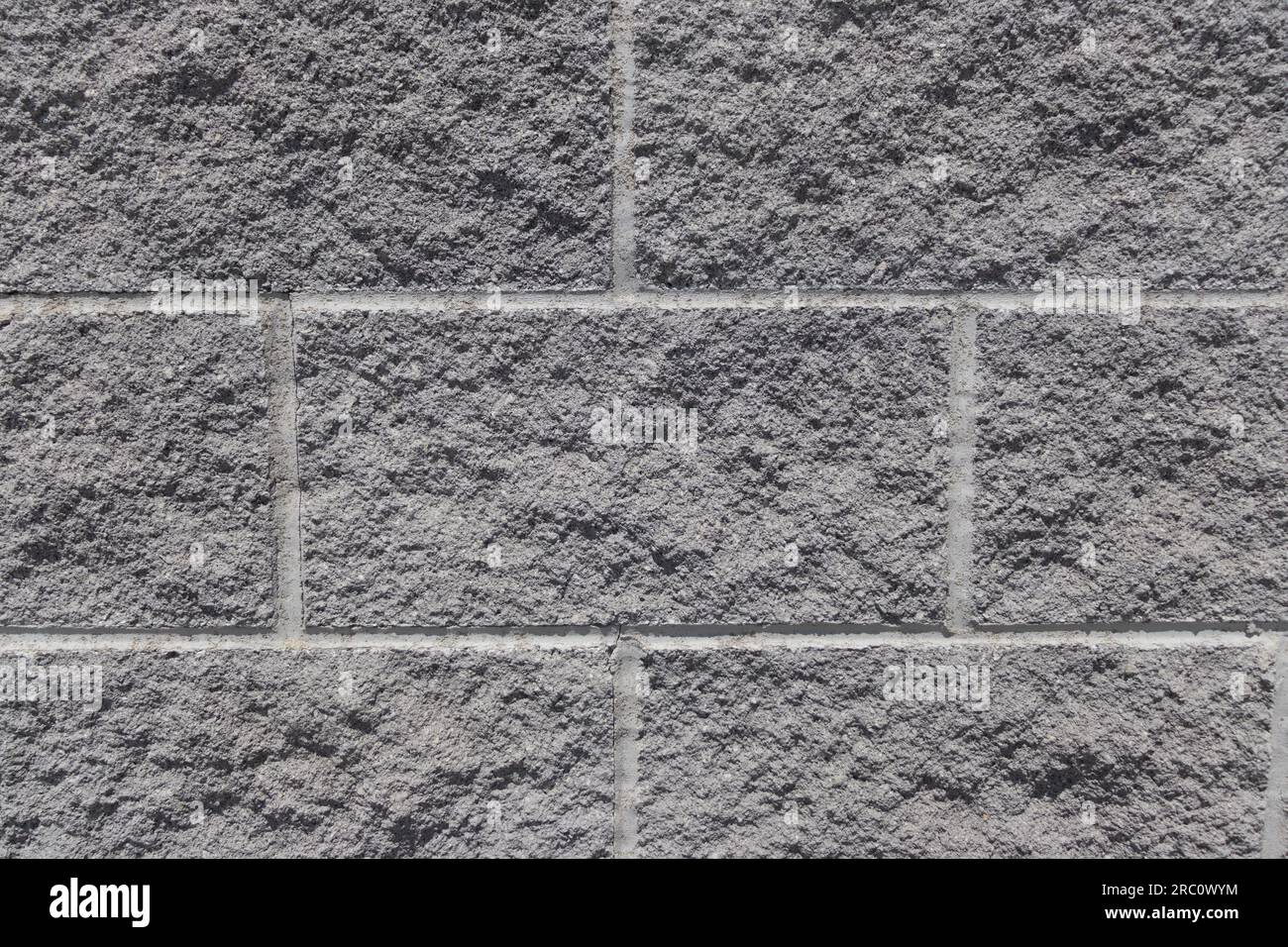 Grey brick wall exterior background texture. Taken in Toronto, Canada ...