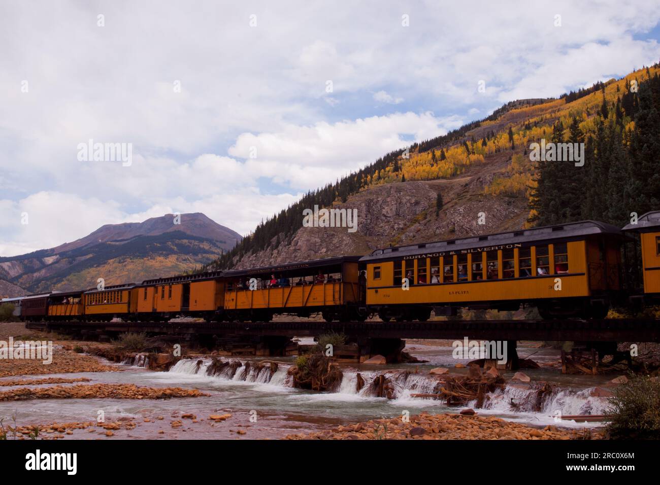 Narrow Gauge Train Stock Photo - Alamy