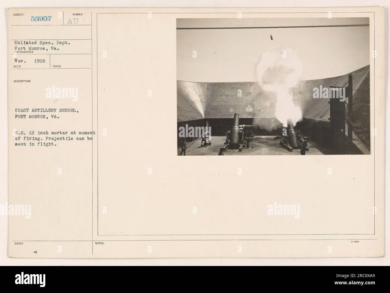 Au coast artillery school hi-res stock photography and images - Alamy