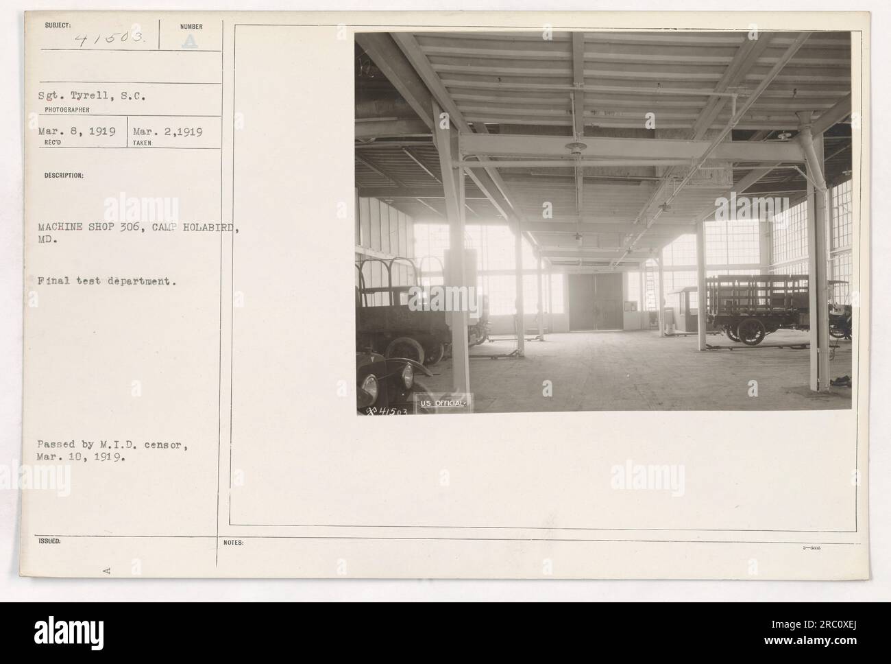 Camp holabird workshop hi-res stock photography and images - Alamy