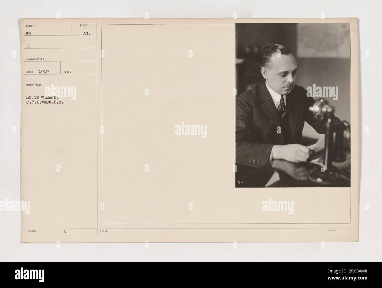 Louis w mack hi-res stock photography and images - Alamy