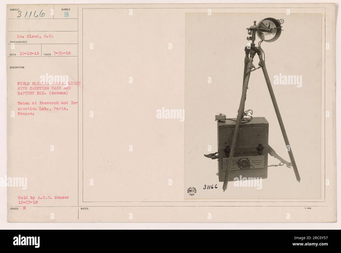 Wartime equipment inspection hi-res stock photography and images - Alamy