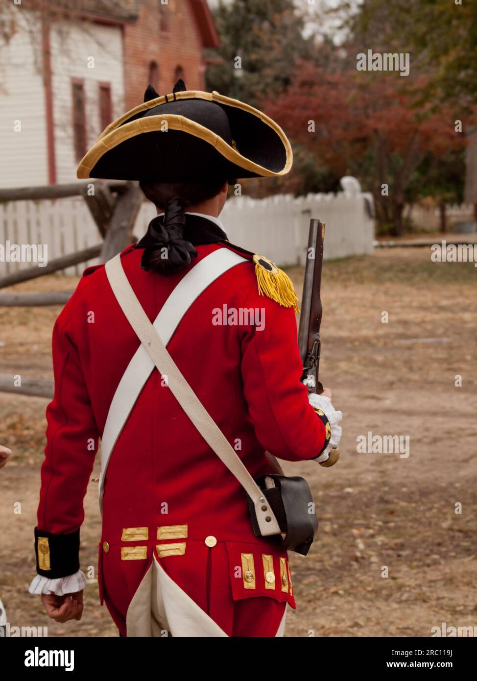 Revolutionary War Reenactment Stock Photo - Alamy