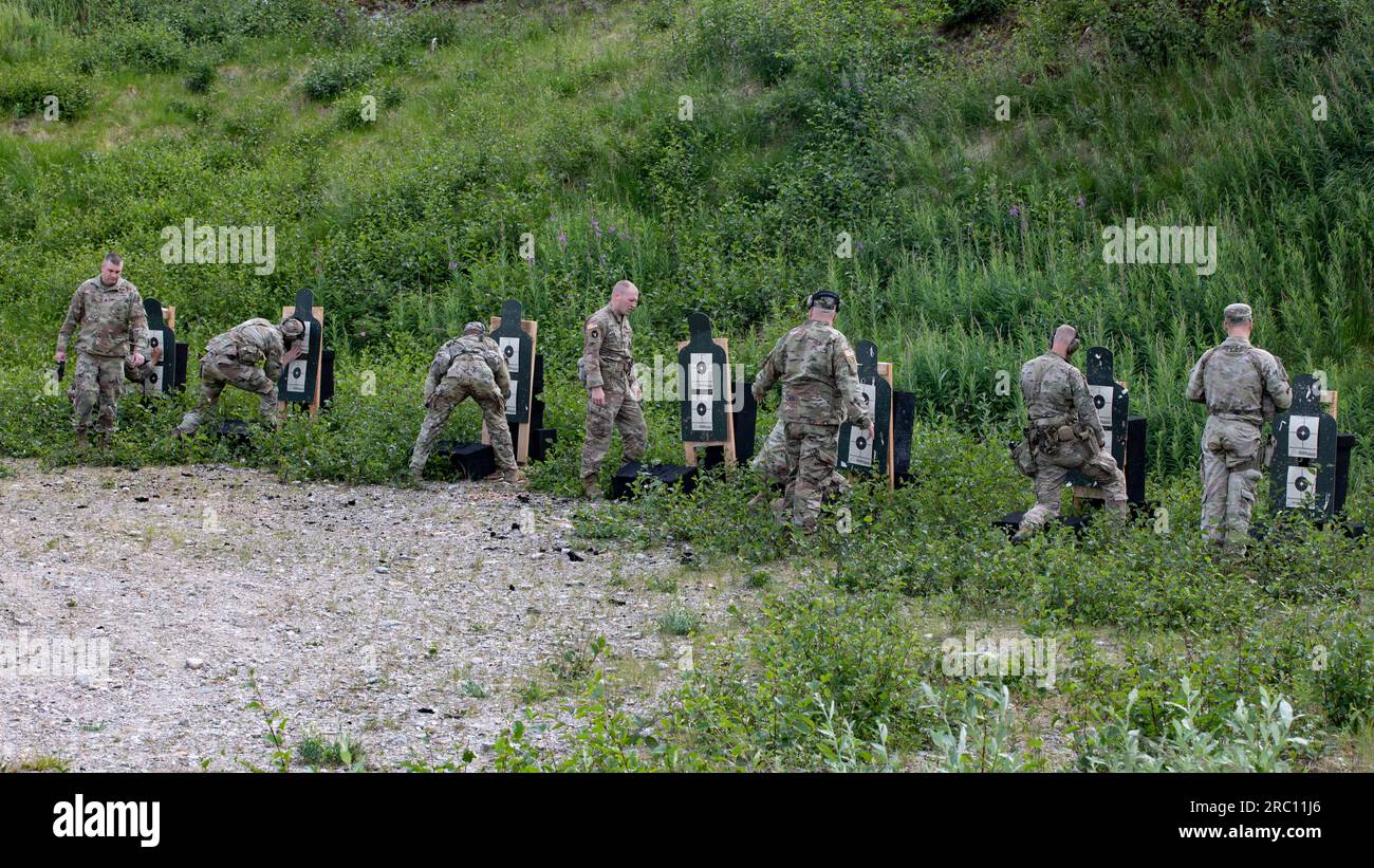 Army National Guard Soldiers representing all seven regions of the ...