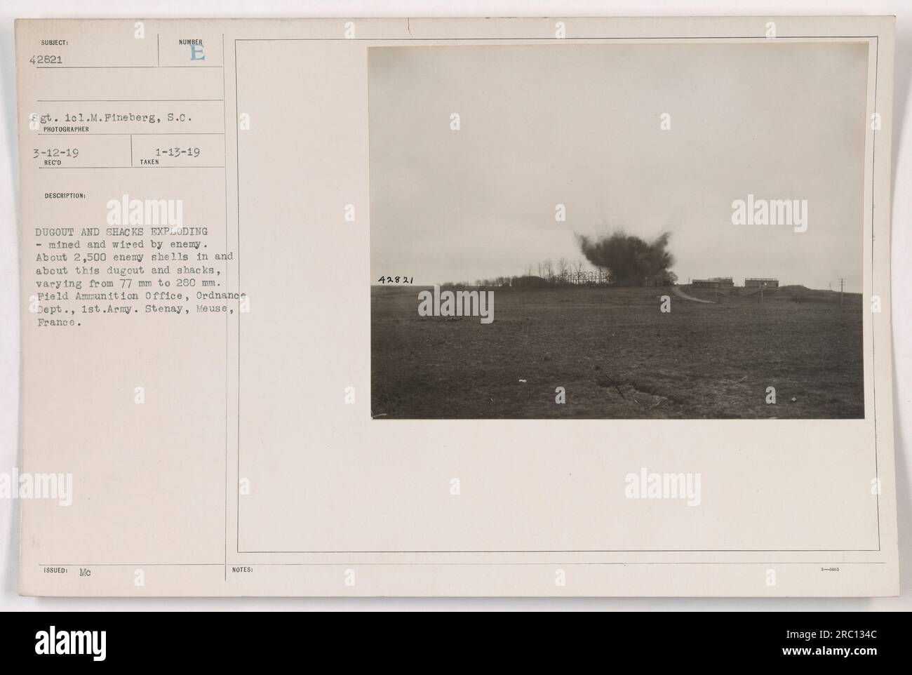 1st world war shells hi-res stock photography and images - Alamy