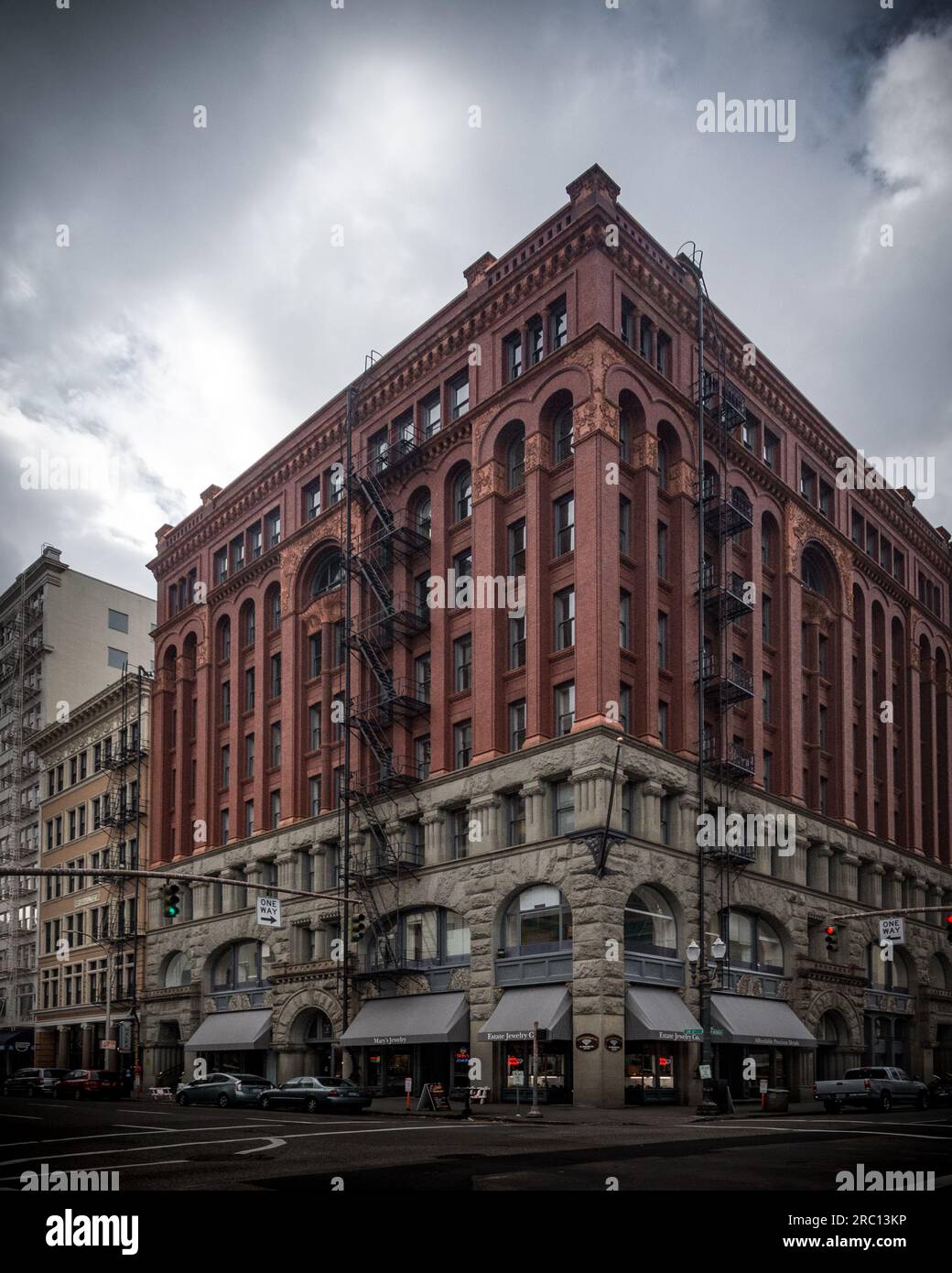 The Dekum Building (1892), Portland, Oregon, USA Stock Photo - Alamy