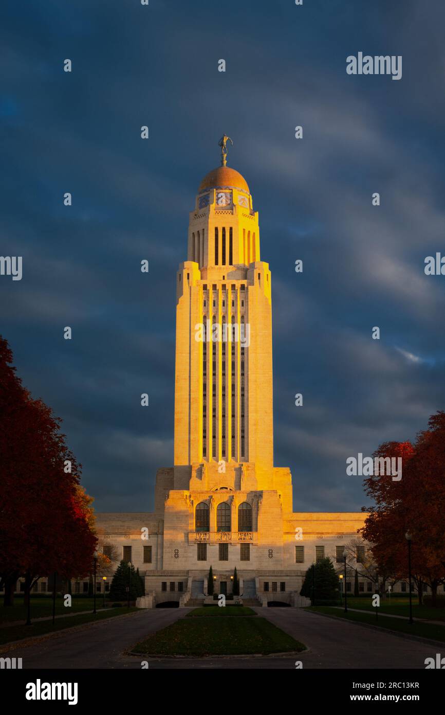 Lincoln nebraska cityscape hi-res stock photography and images - Alamy