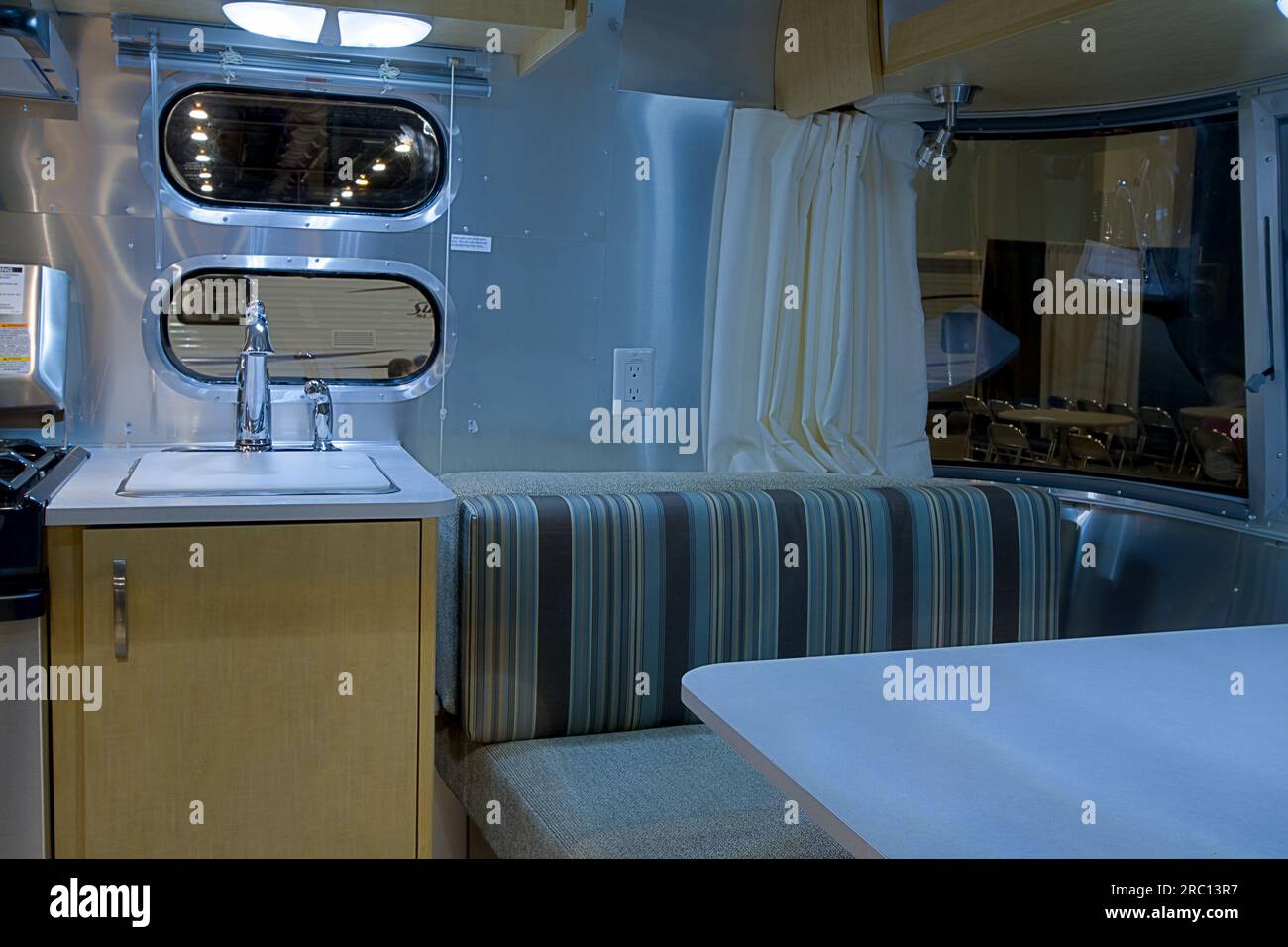 Airstream trailer interior hi-res stock photography and images - Alamy