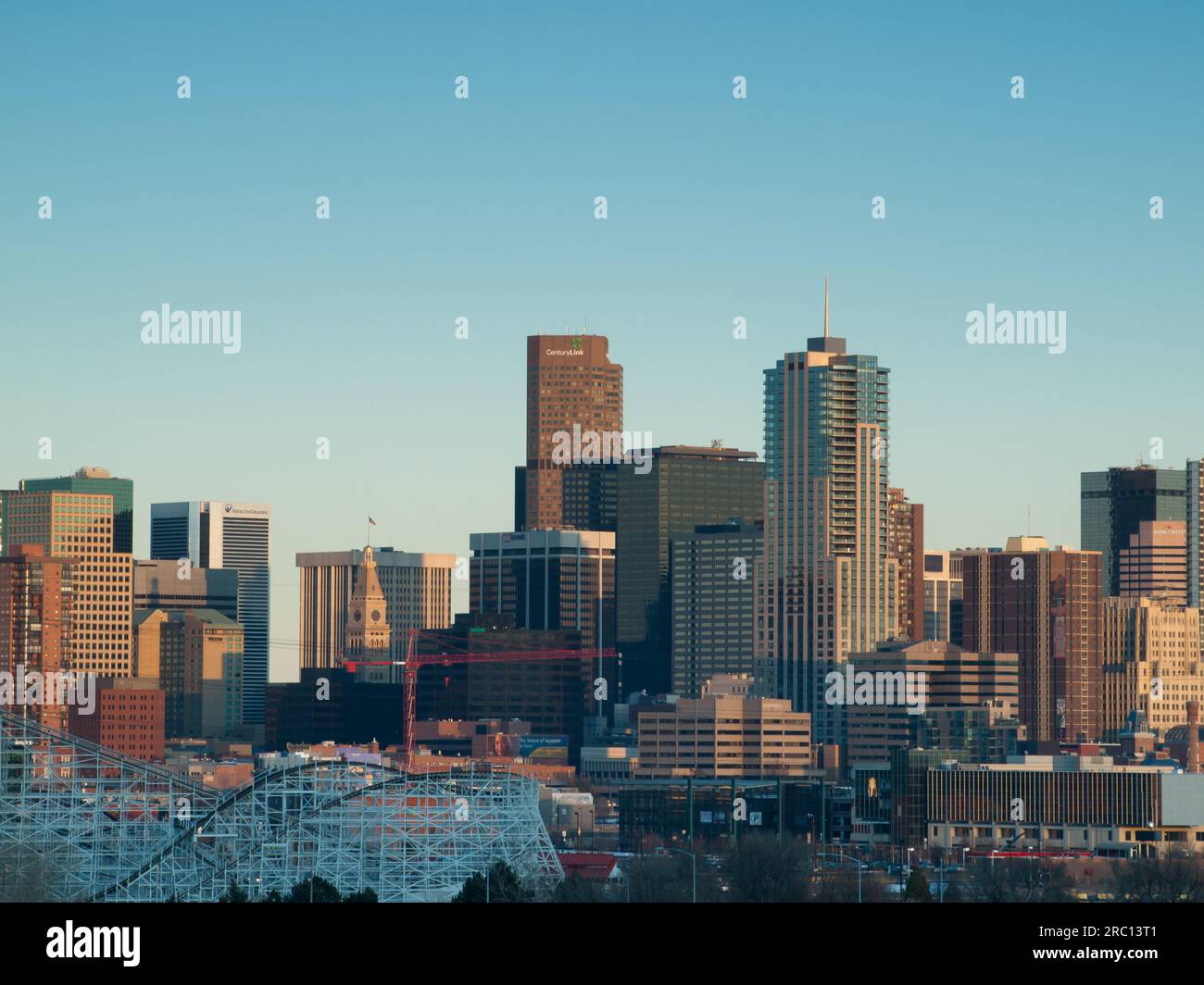 Mile High City of Denver Stock Photo - Alamy