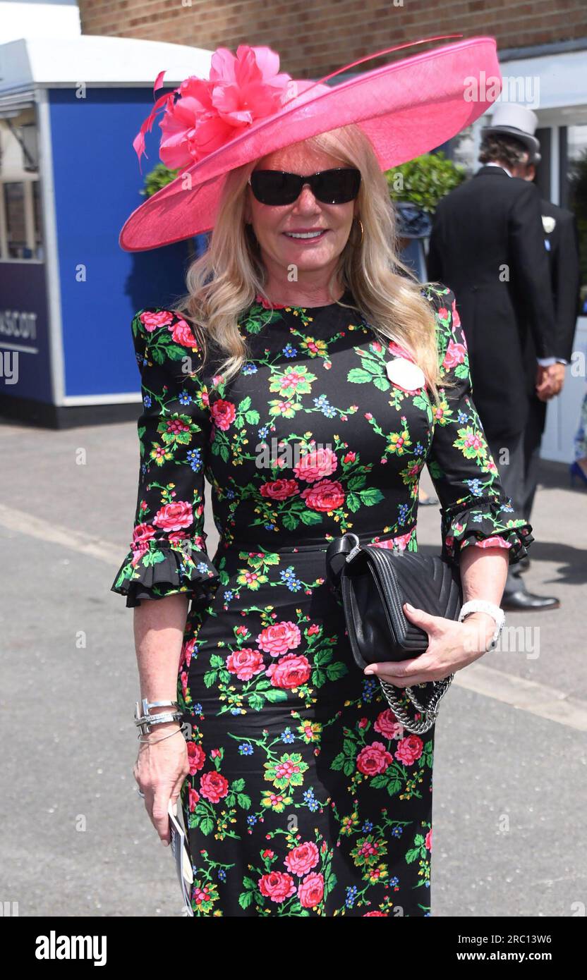 Kim walker wearing vampire at ascot races 2023 hi-res stock photography ...