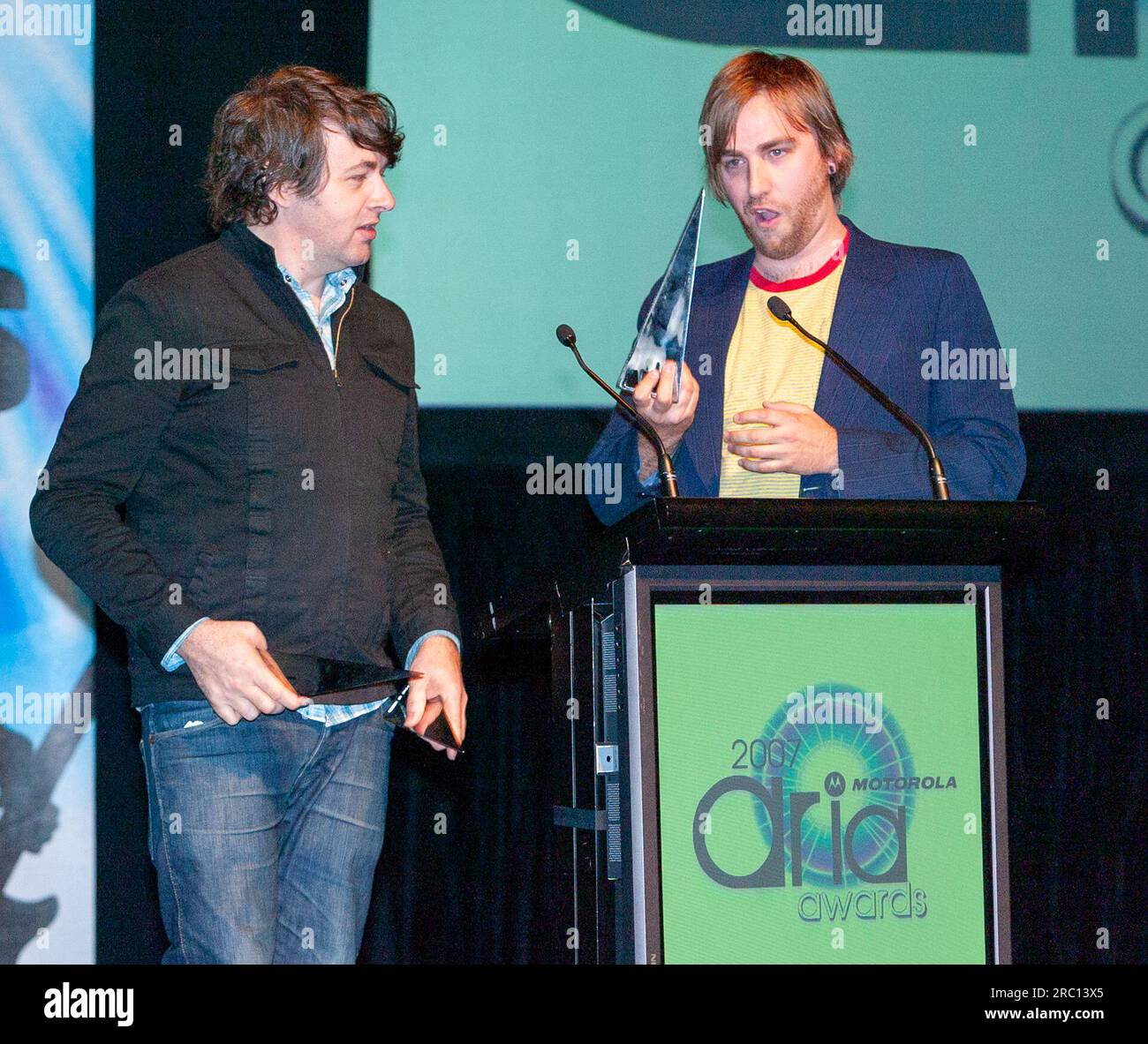 The nominations announcement for the 21st Annual ARIA Awards at Sydney Theatre on 19 September ...