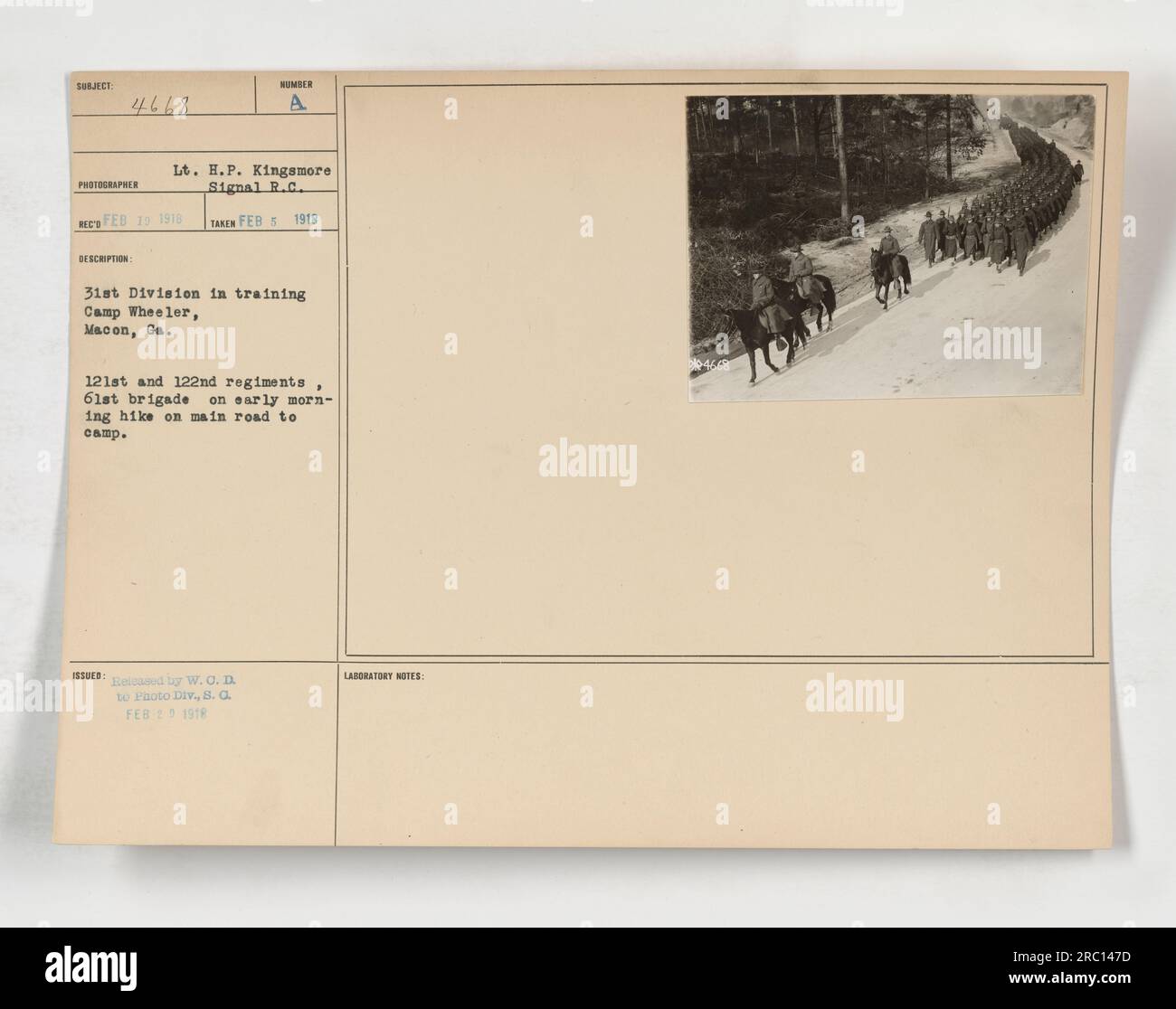 American soldiers at camp wheeler hi-res stock photography and images ...