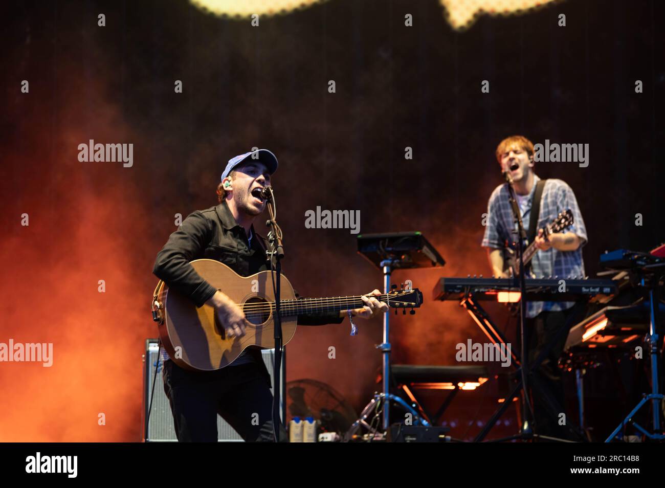 Sam Fender at TRNSMT 2023 Glasgow Green Glasgow Stock Photo - Alamy
