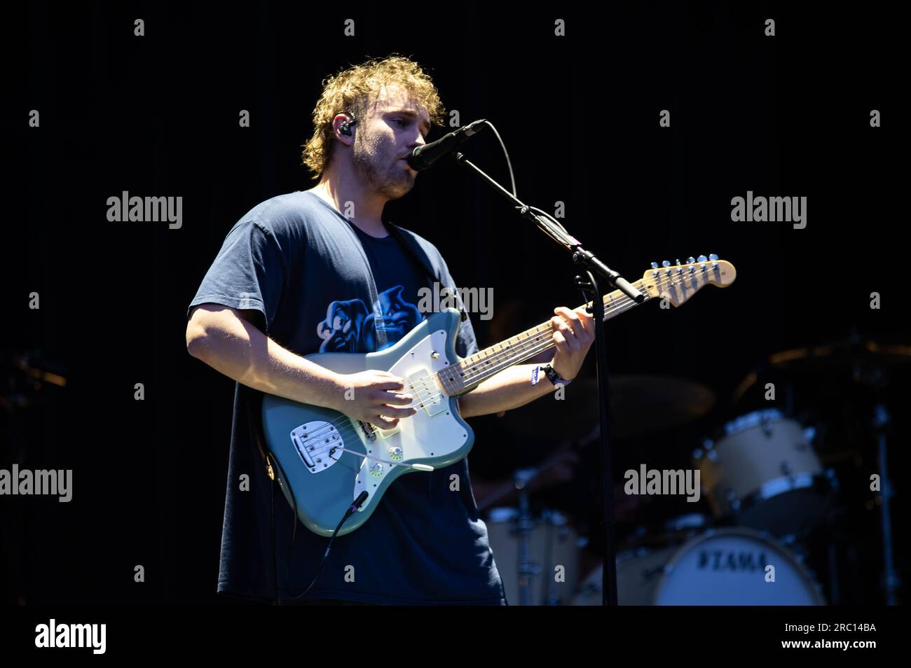 Sam Fender at TRNSMT 2023 Glasgow Green Glasgow Stock Photo - Alamy