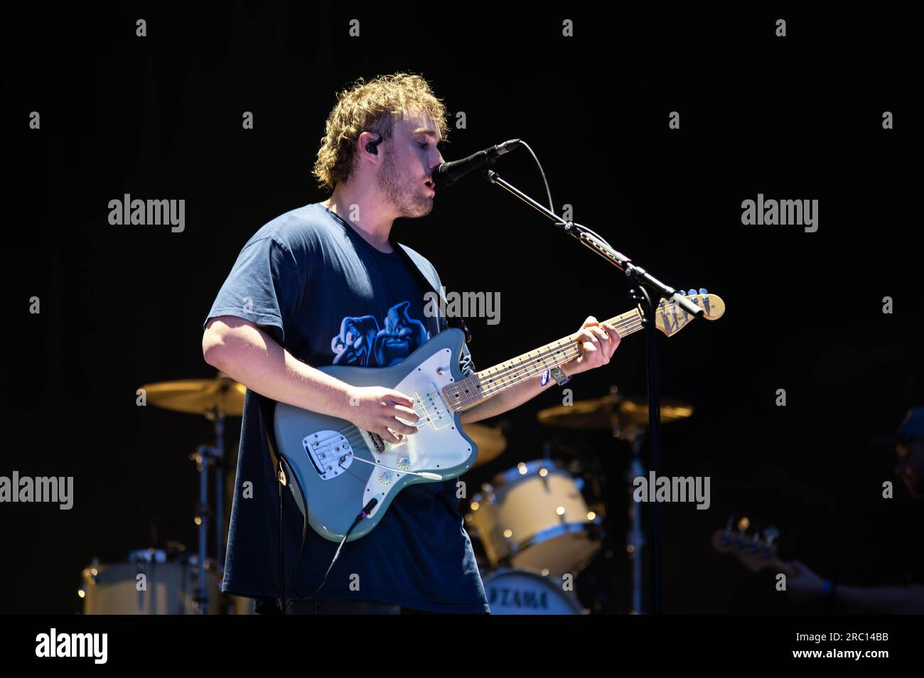 Sam Fender at TRNSMT 2023 Glasgow Green Glasgow Stock Photo - Alamy