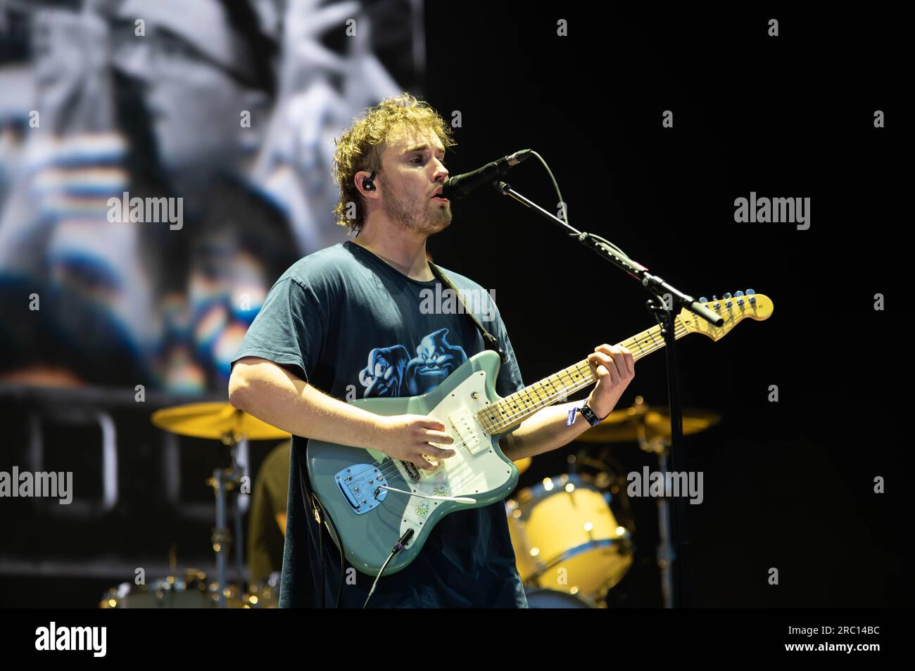 Sam Fender at TRNSMT 2023 Glasgow Green Glasgow Stock Photo - Alamy