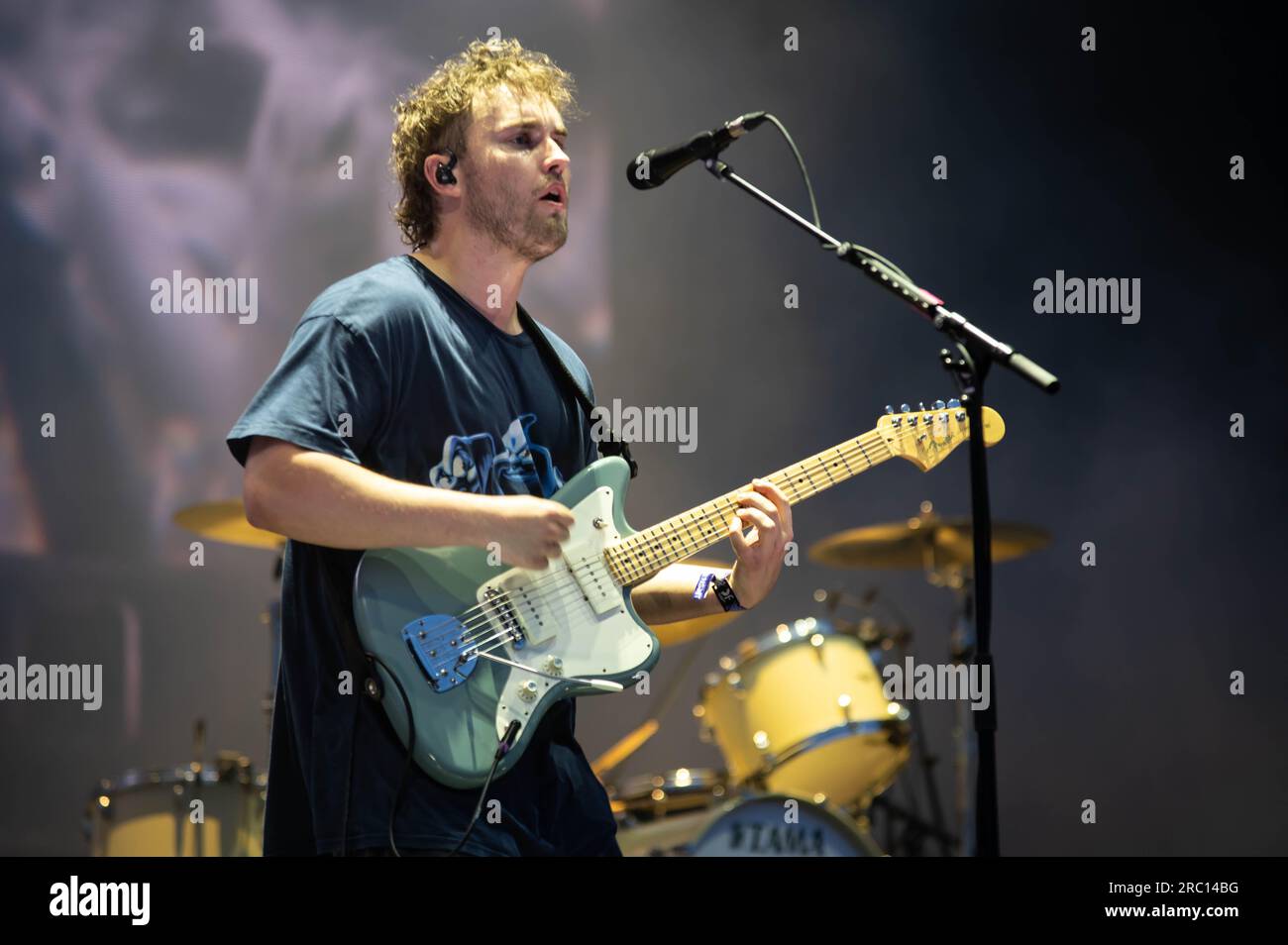 Sam Fender at TRNSMT 2023 Glasgow Green Glasgow Stock Photo - Alamy