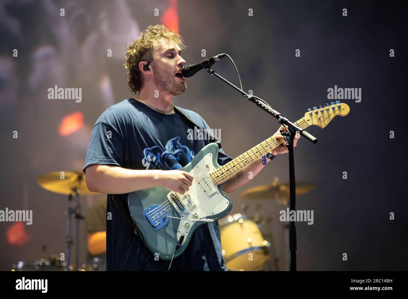 Sam Fender at TRNSMT 2023 Glasgow Green Glasgow Stock Photo - Alamy
