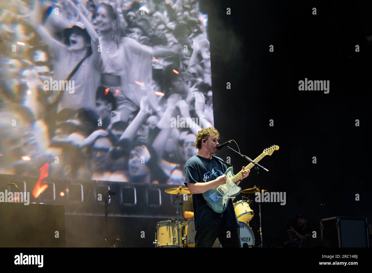 Sam Fender at TRNSMT 2023 Glasgow Green Glasgow Stock Photo - Alamy