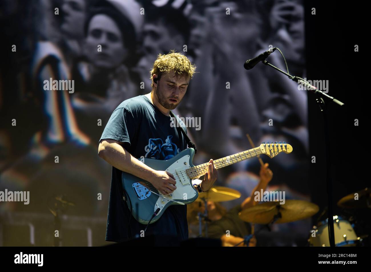 Sam Fender at TRNSMT 2023 Glasgow Green Glasgow Stock Photo - Alamy