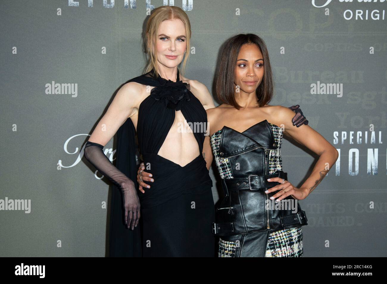 Nicole kidman and zoe saldana hi-res stock photography and images - Alamy