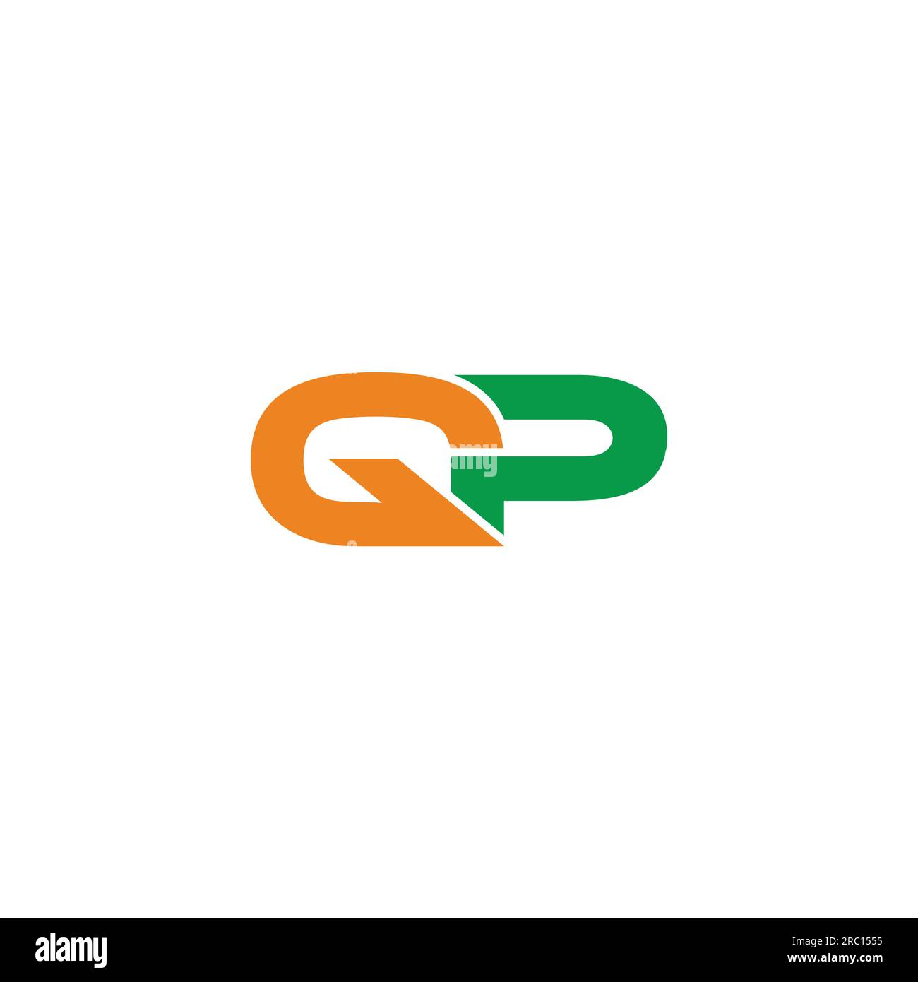 letter gp simple geometric colors logo vector Stock Vector Image & Art ...