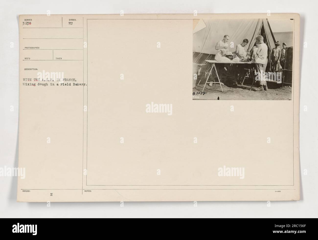 Soldiers in the American Expeditionary Forces (AEF) are seen mixing ...