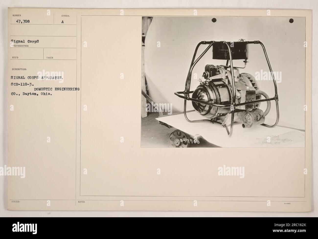 Scr 110 3 apparatus hi-res stock photography and images - Alamy