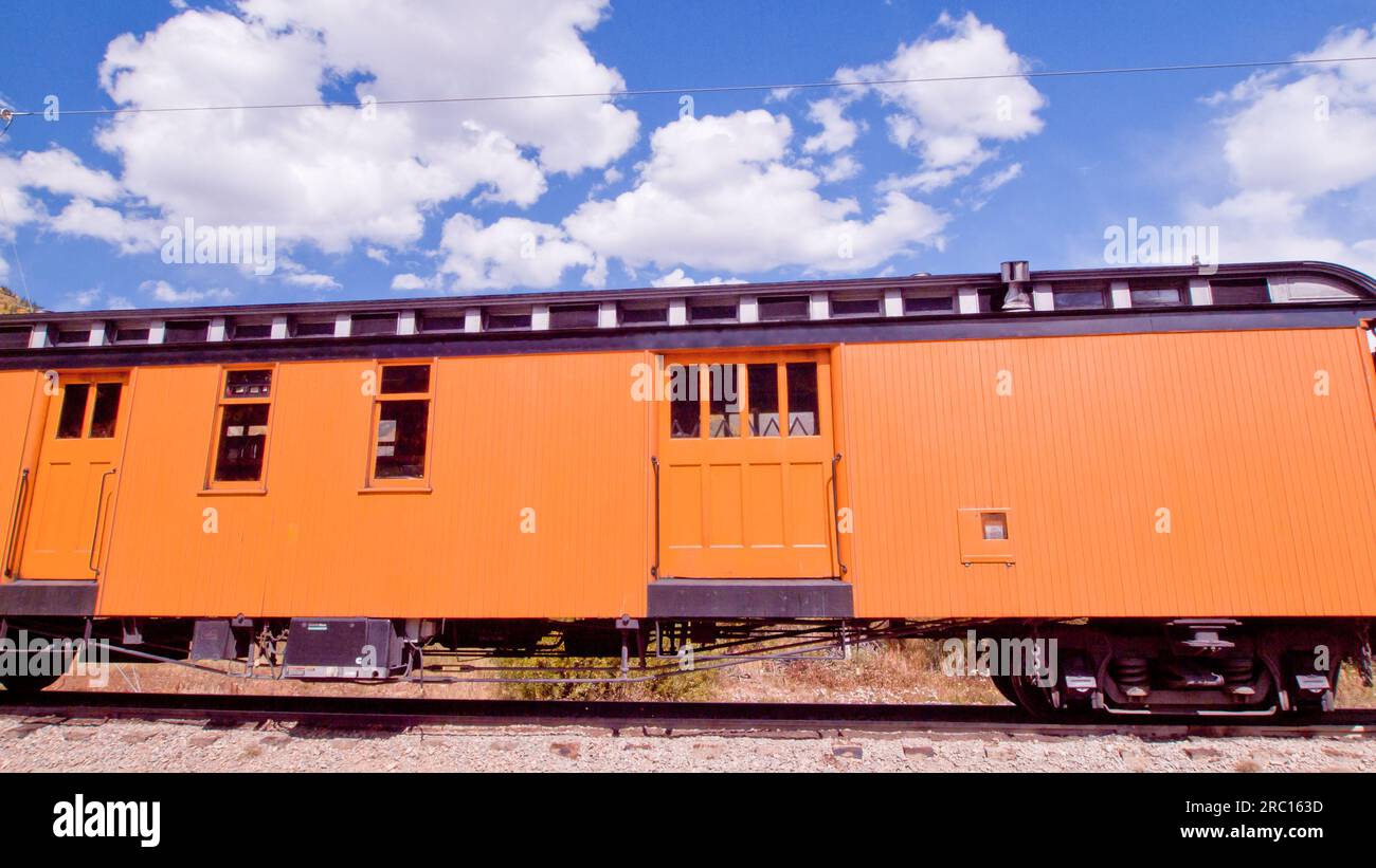 Narrow Gauge Train Stock Photo - Alamy