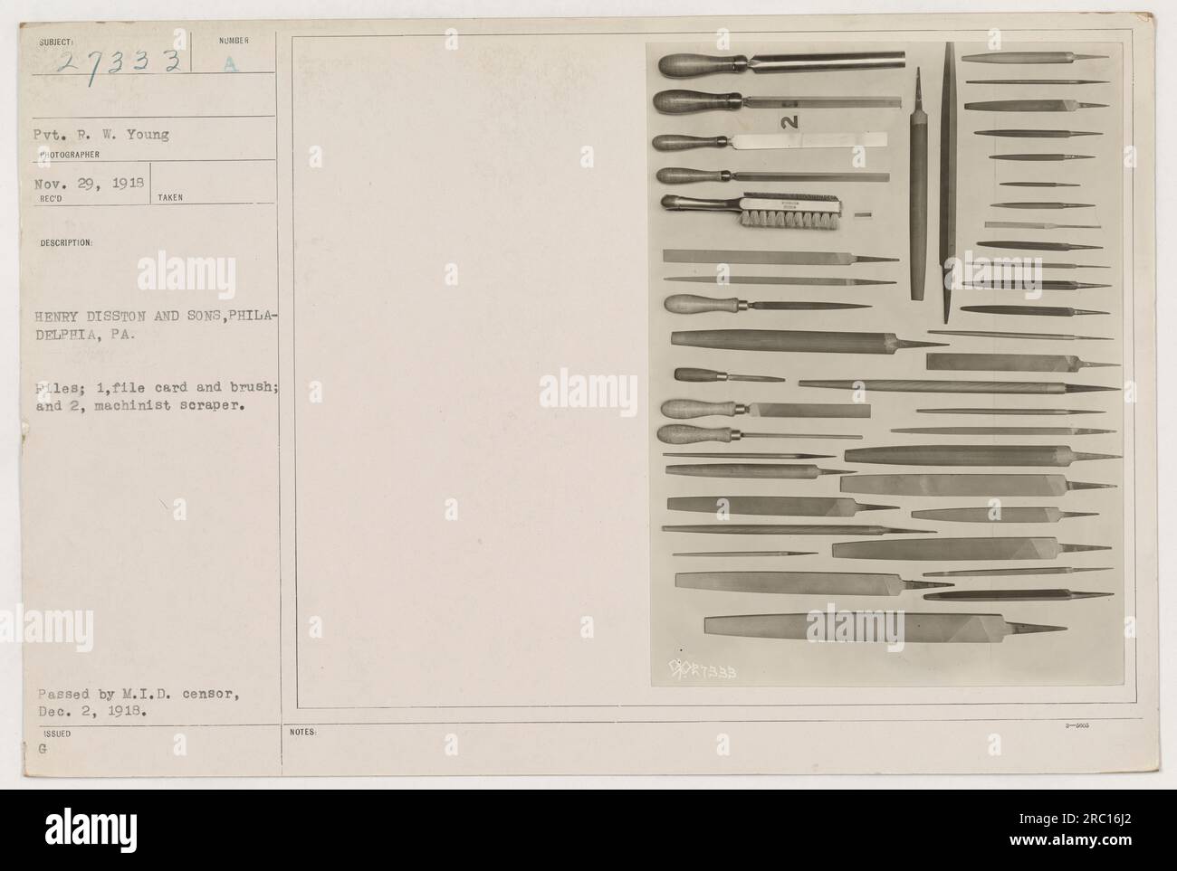 Machinist scraper hi-res stock photography and images - Alamy