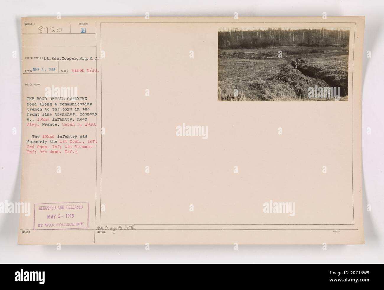 102nd infantry hi-res stock photography and images - Alamy