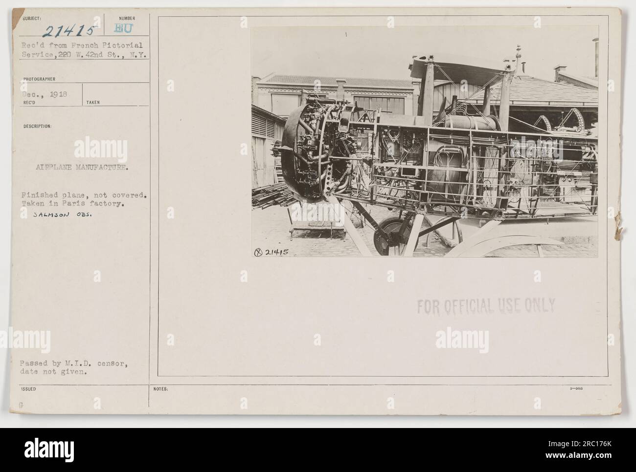 Aircraft manufacturing techniques hi-res stock photography and images ...