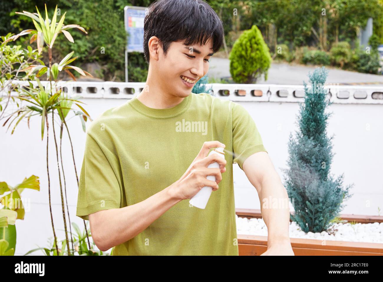 Insect repellent spray and adult hi-res stock photography and images ...