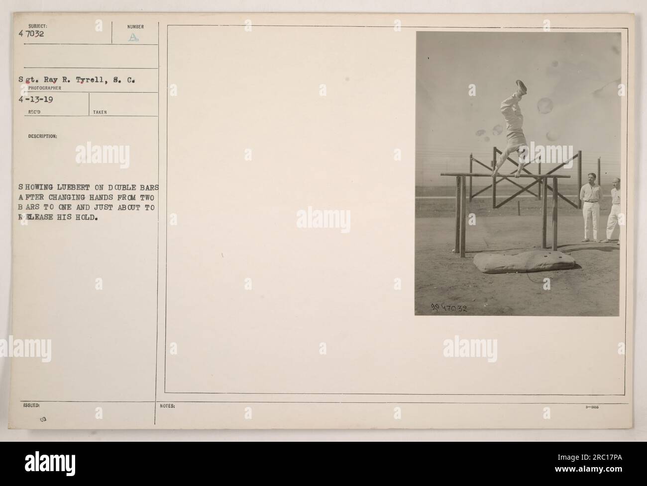 Sgt. Ray R. Tyrell of the 8th Calvary is captured in this photograph ...