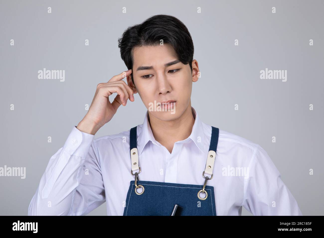 millennials and gen z, struggling korean asian young man Stock Photo ...
