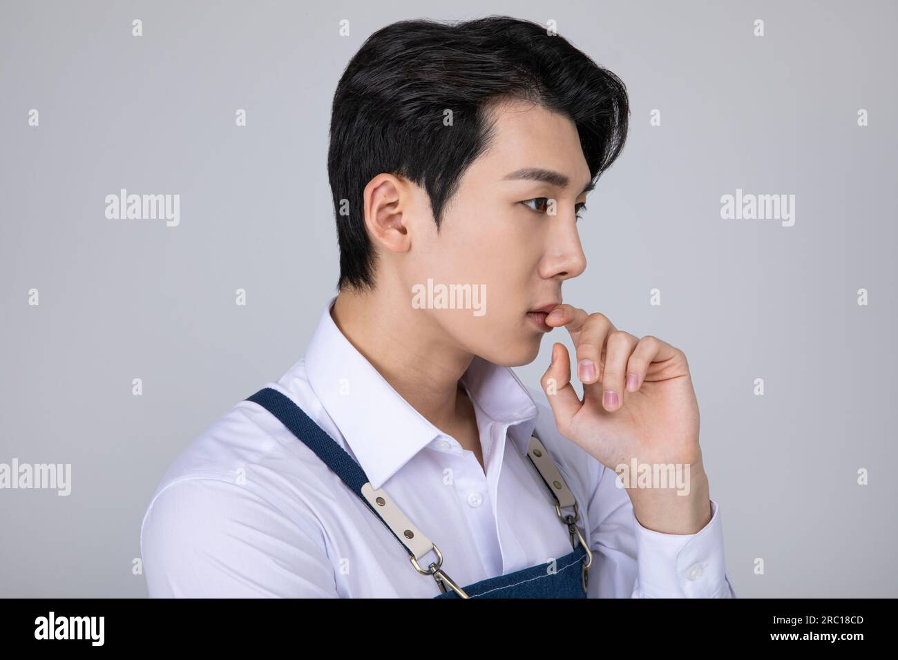 millennials and gen z, korean asian young man struggling Stock Photo ...