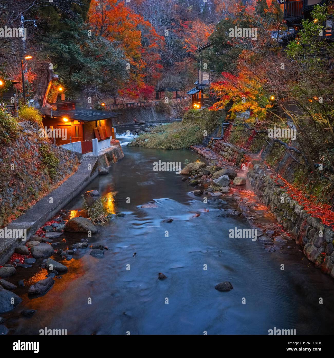 Kumamoto, Japan - Nov 22 2022: Kurokawa Onsen is one of Japan's most ...