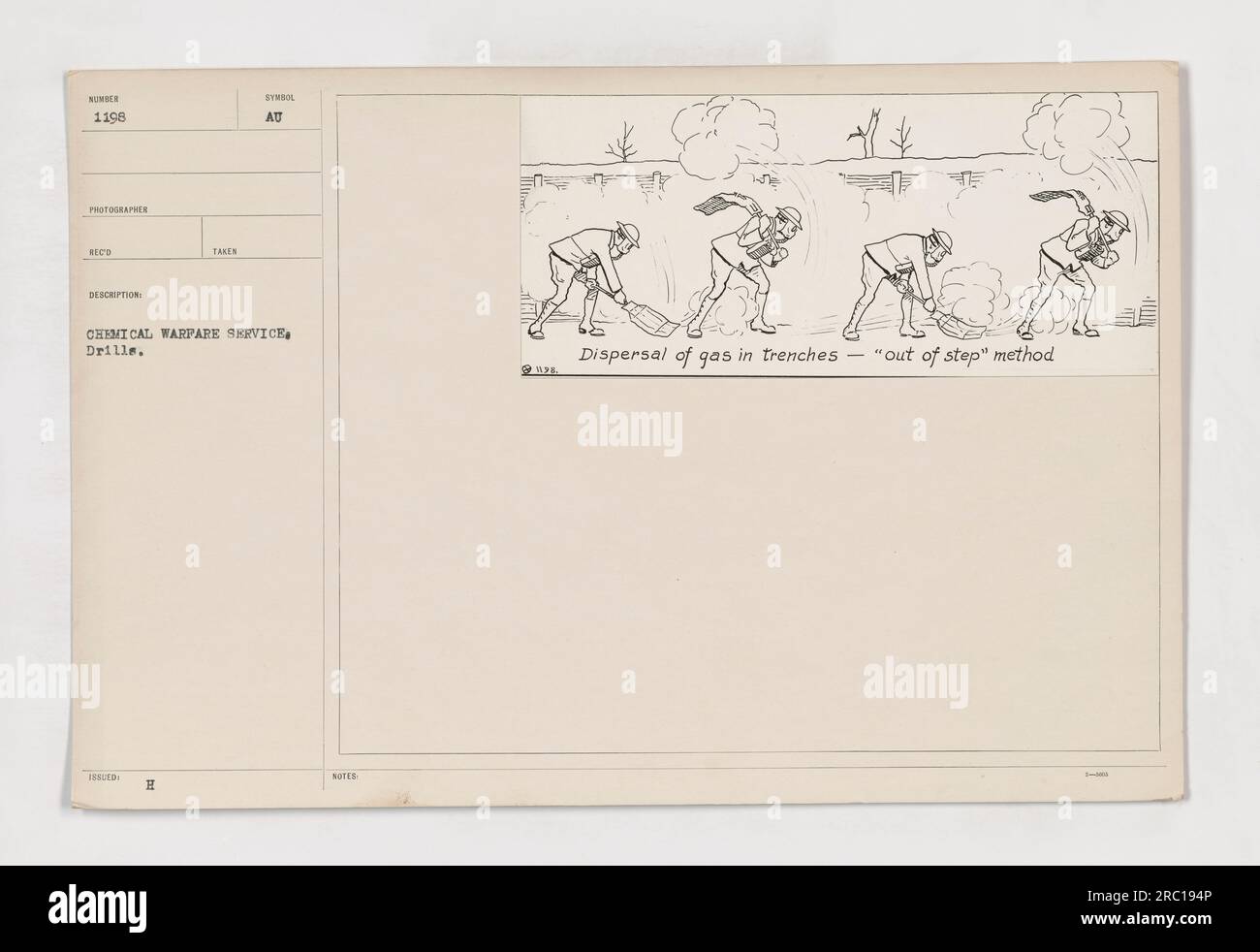 Soldiers in the Chemical Warfare Service participate in drills ...